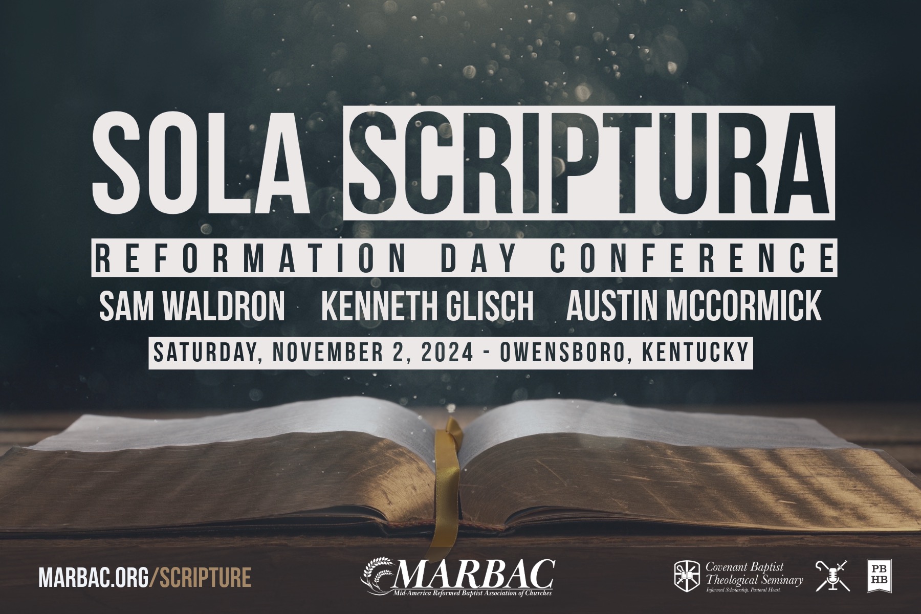 Sola Scriptura - MARBAC - Mid-America Reformed Baptist Association of ...